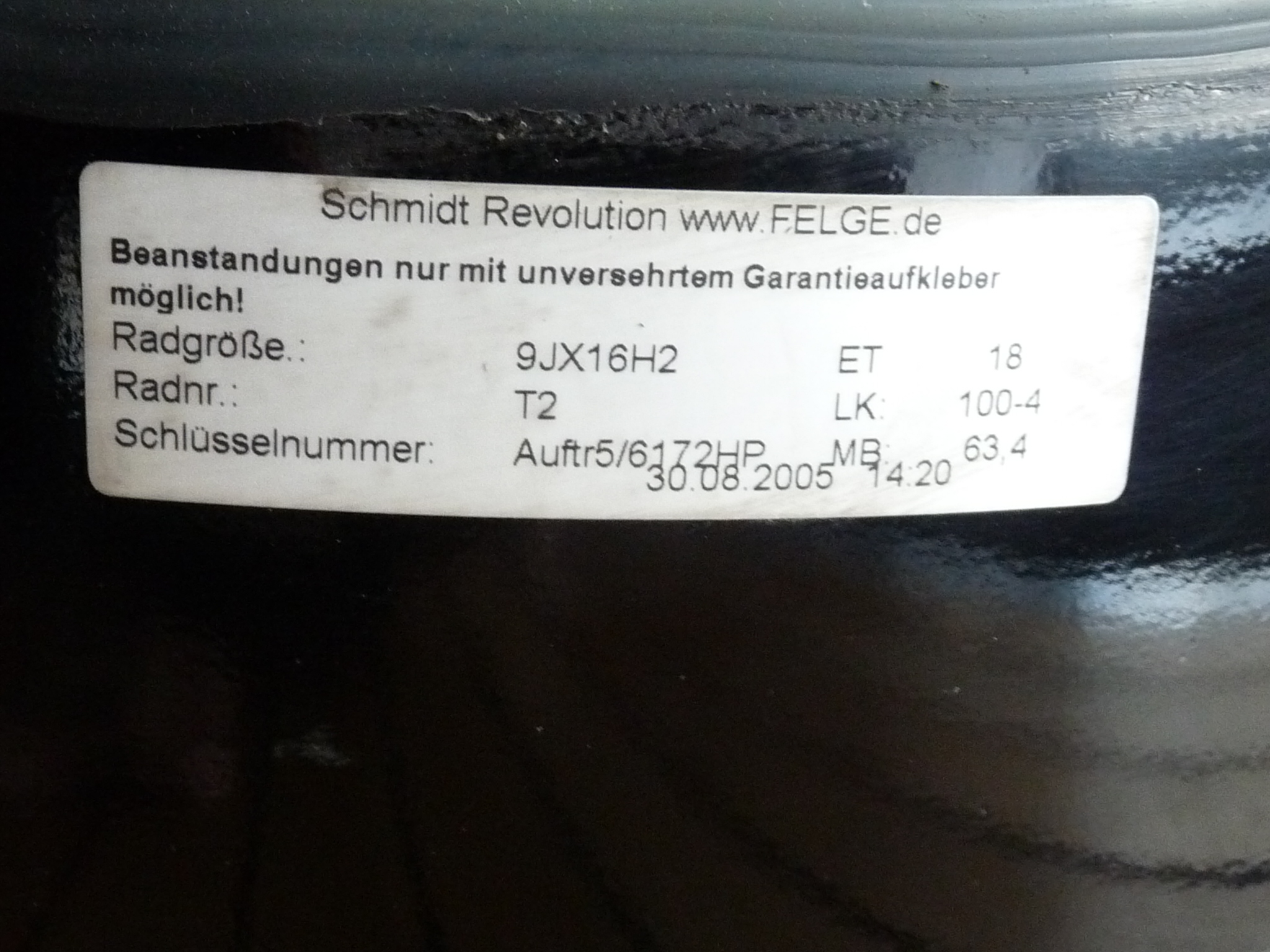 www.speedworxs.de - Schmidt Revolution TH-Line 9x16 offset 18 staggered ...
